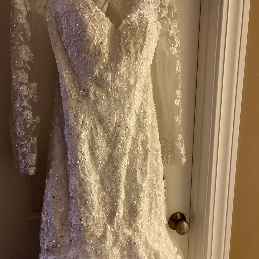 Stella Couture Lace Mermaid Wedding Dress - Gem